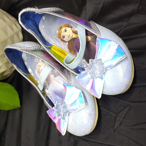 Disney | Shoes | Disney Frozen Shimmer Little Girls Heels | Poshmark